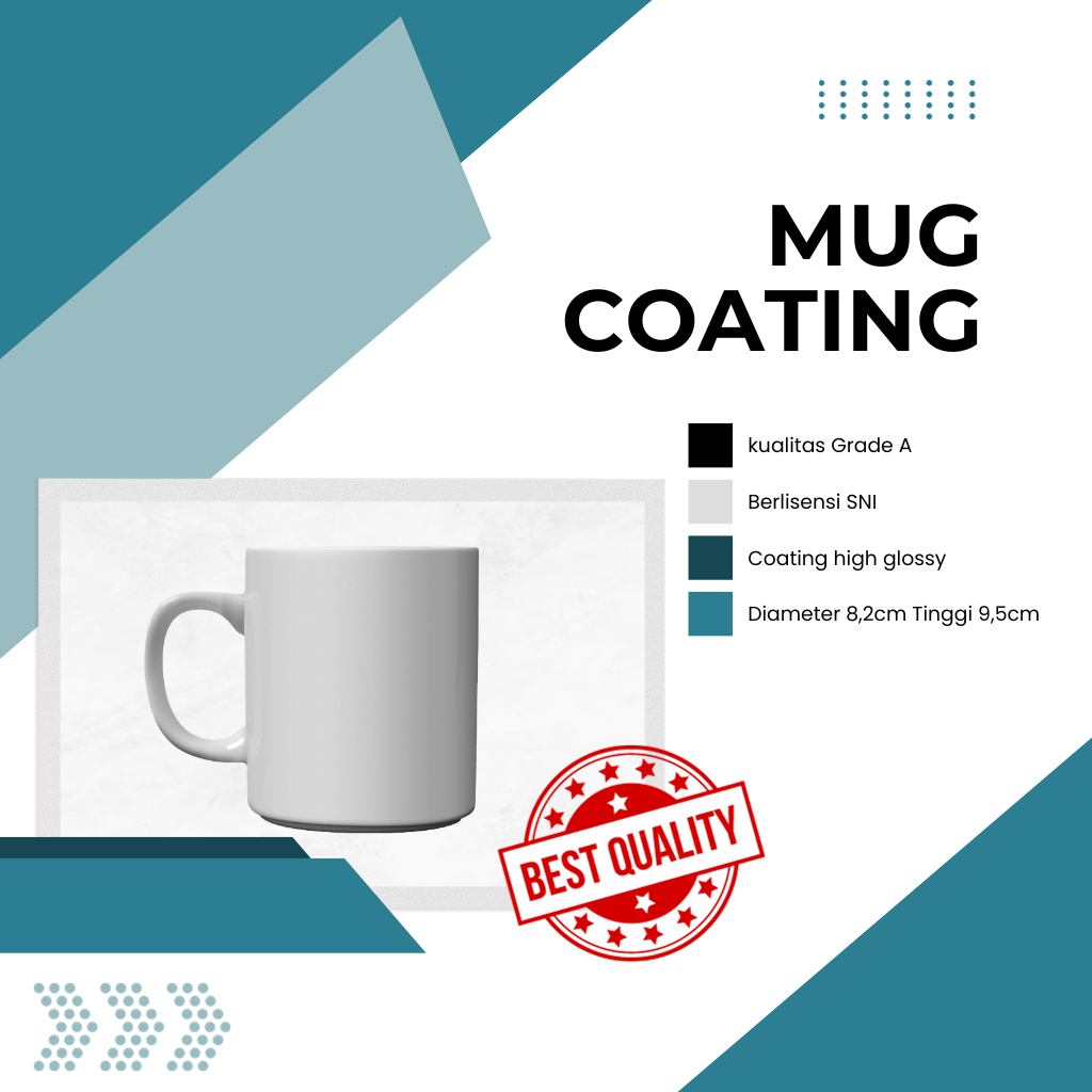 Mug Coating Polos - Mug Coating Bandung
